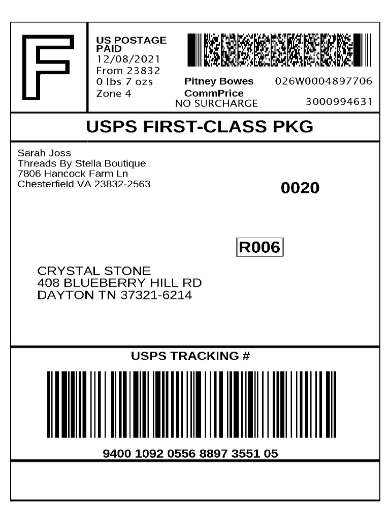 Crystal Stone - Label | PDF