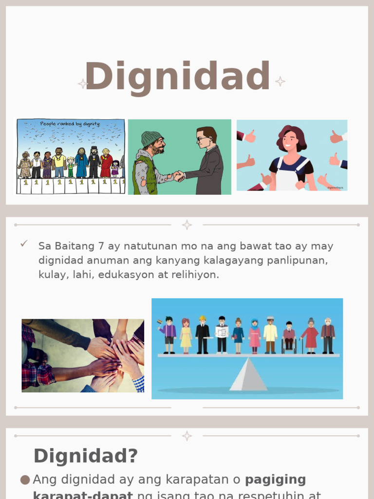 ESP10 Dignidad | PDF