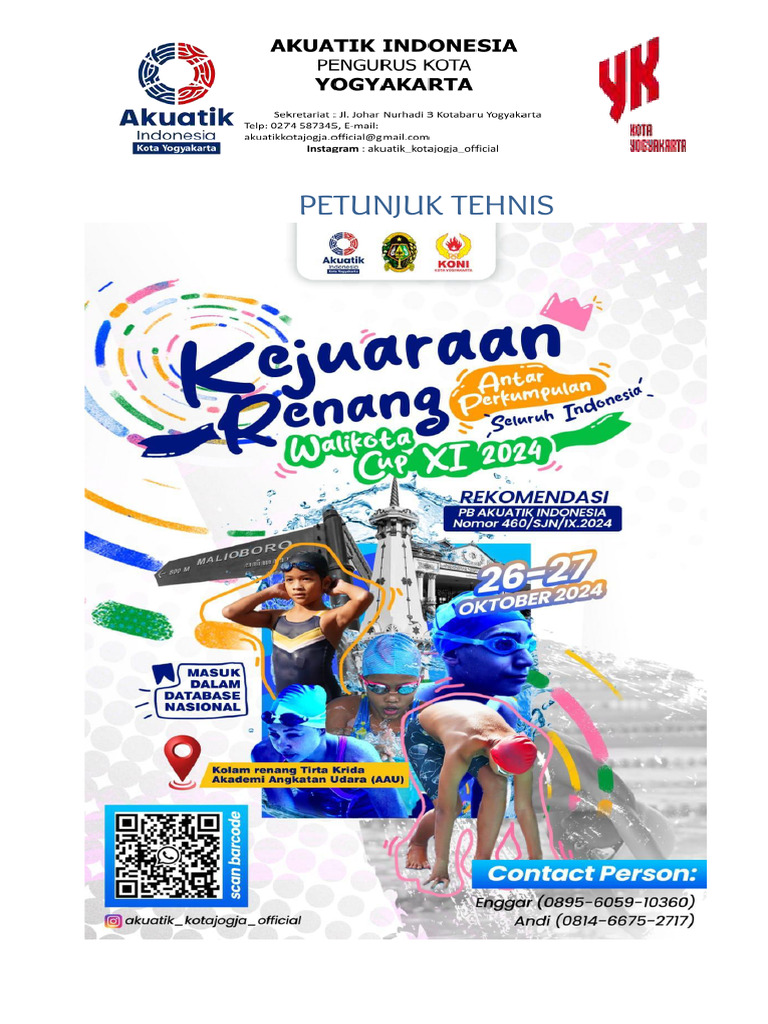 Juknis Walikota Cup XI Tahun 2024 Share | PDF