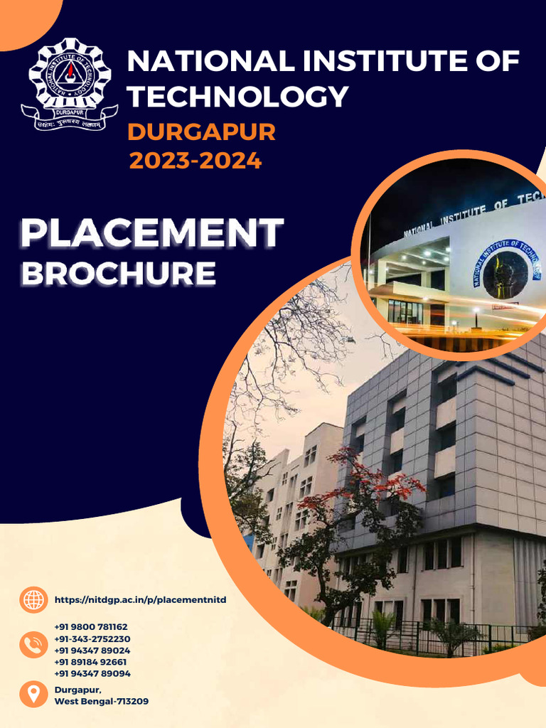 Placement Brochure 2024-25_NIT Durgapur | PDF