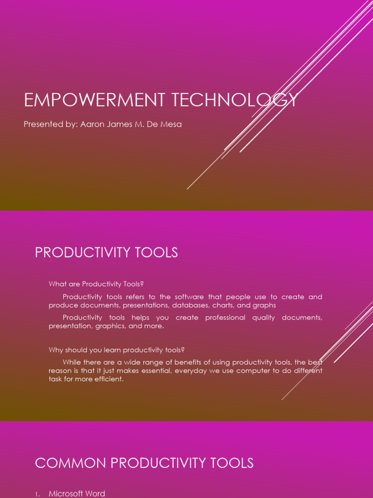Empowerment Technology Lesson 3 4 | PDF | Hyperlink | Computers