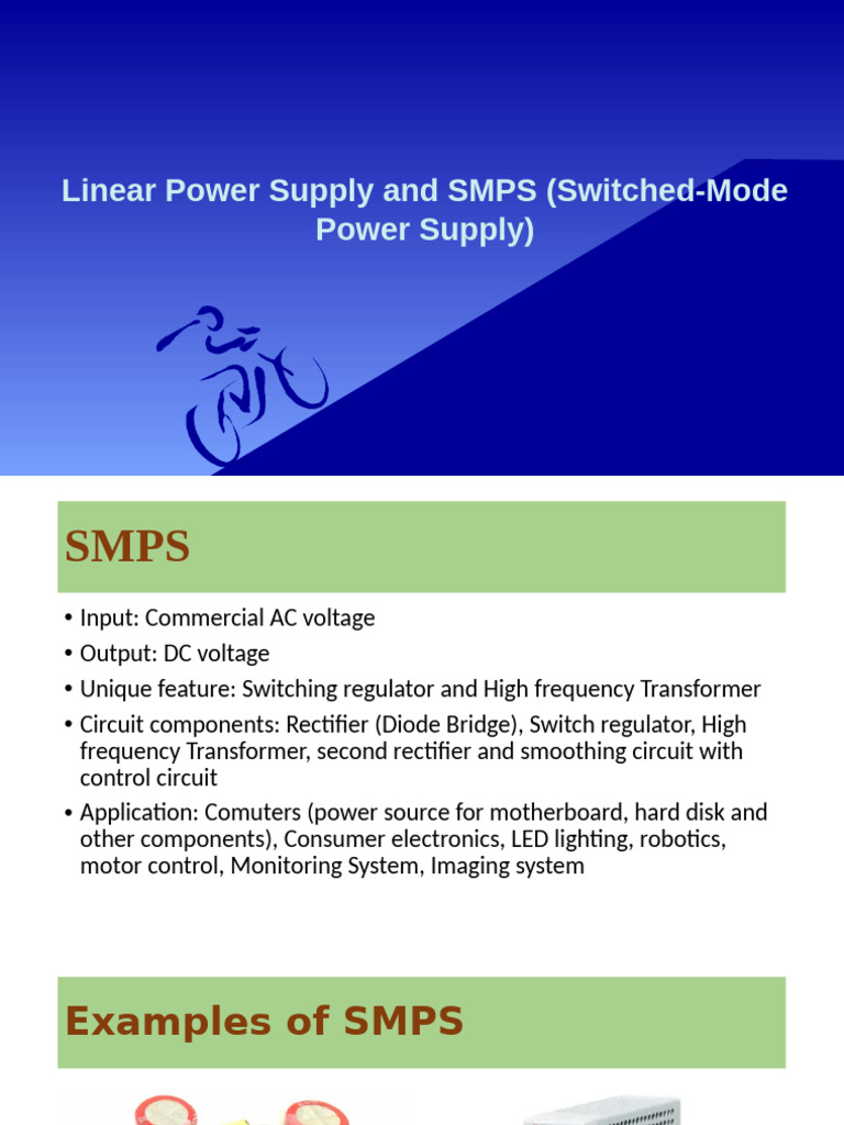 Linear Power Supply and SMPS | PDF