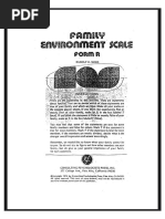 Family Environment Scale | PDF | Wellness