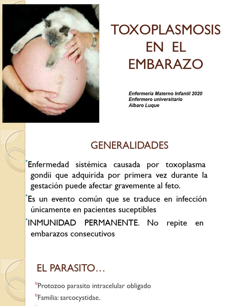 BOLILLA 9 Toxoplasmosis en El Embarazo | PDF