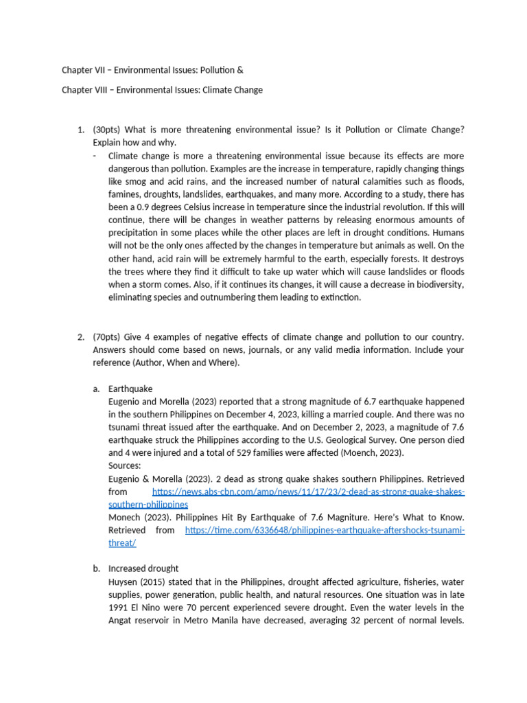 Chapter VII & VIII - 1 | PDF
