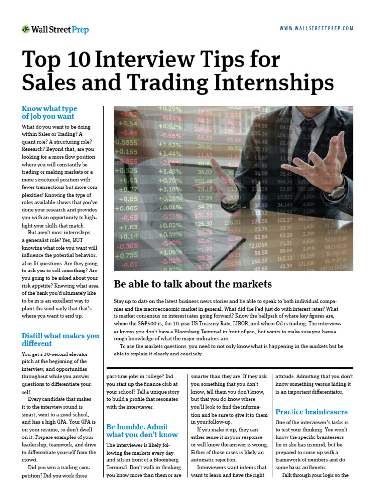 ST InterviewTips | PDF