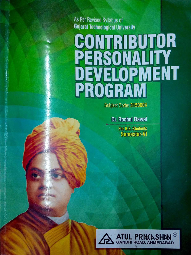 Contributor Personality Development Reference Book PDF | PDF