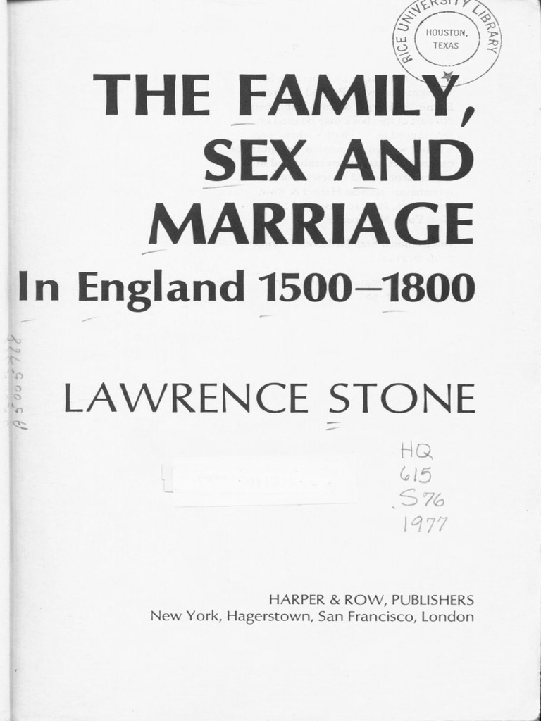 Lawrence Stone, "Introduction" | PDF