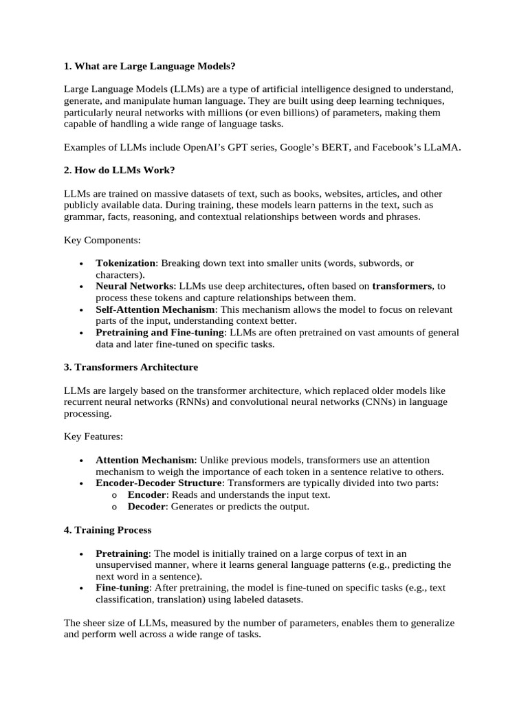 LLM | PDF | Artificial Intelligence | Intelligence (AI) & Semantics