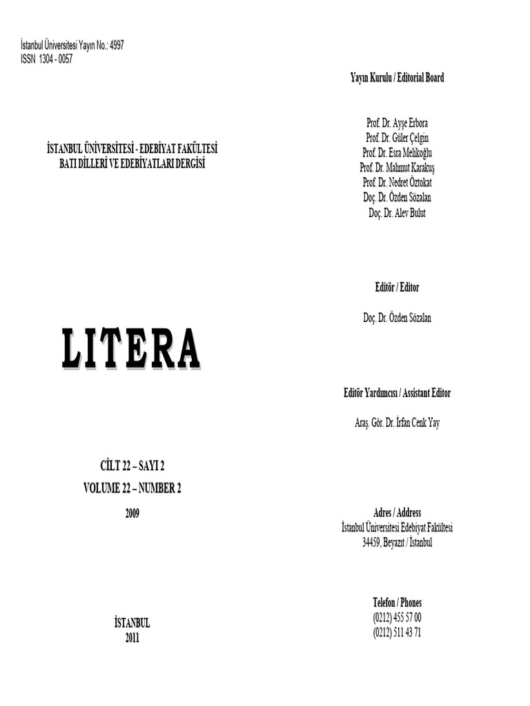 Litera FULL in PDF FORMAT | PDF
