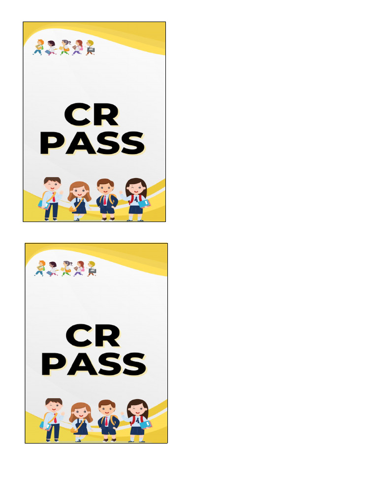 CR Pass | PDF