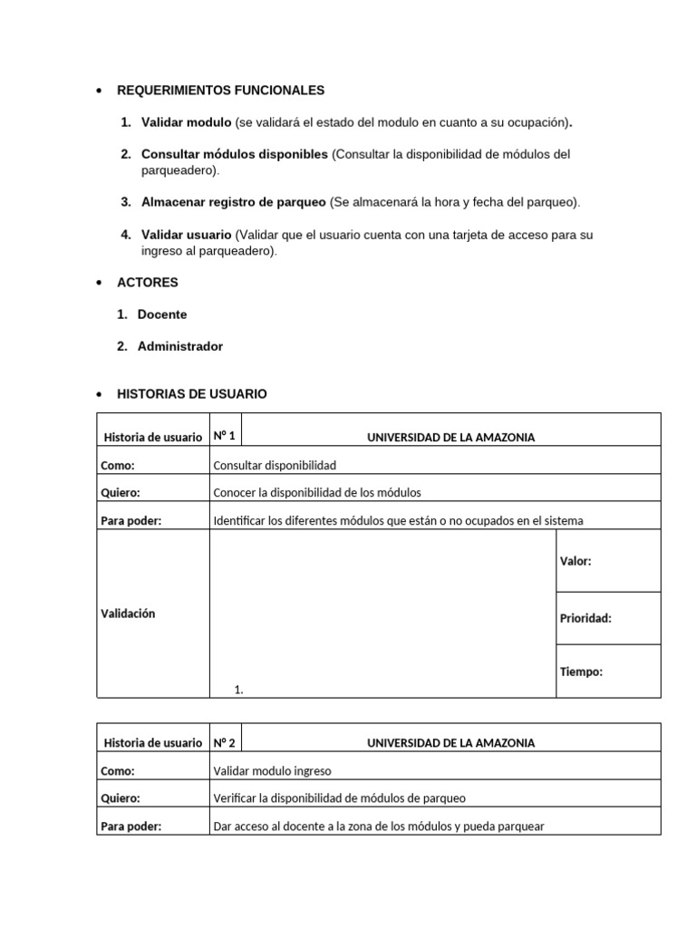 Requerimientos Funcionales Pdf 2709