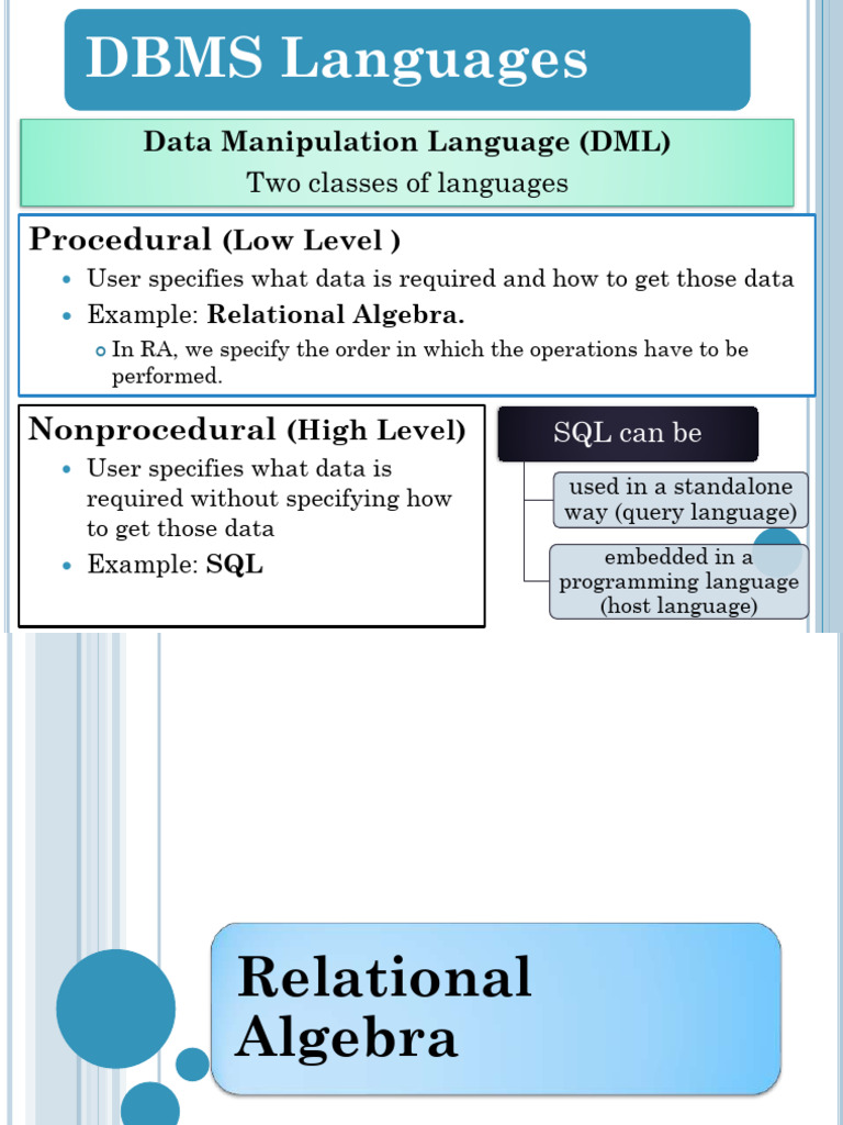 Relational Algebra | PDF