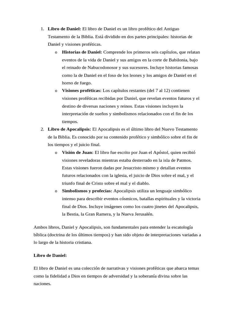 Libro De Daniel Pdf