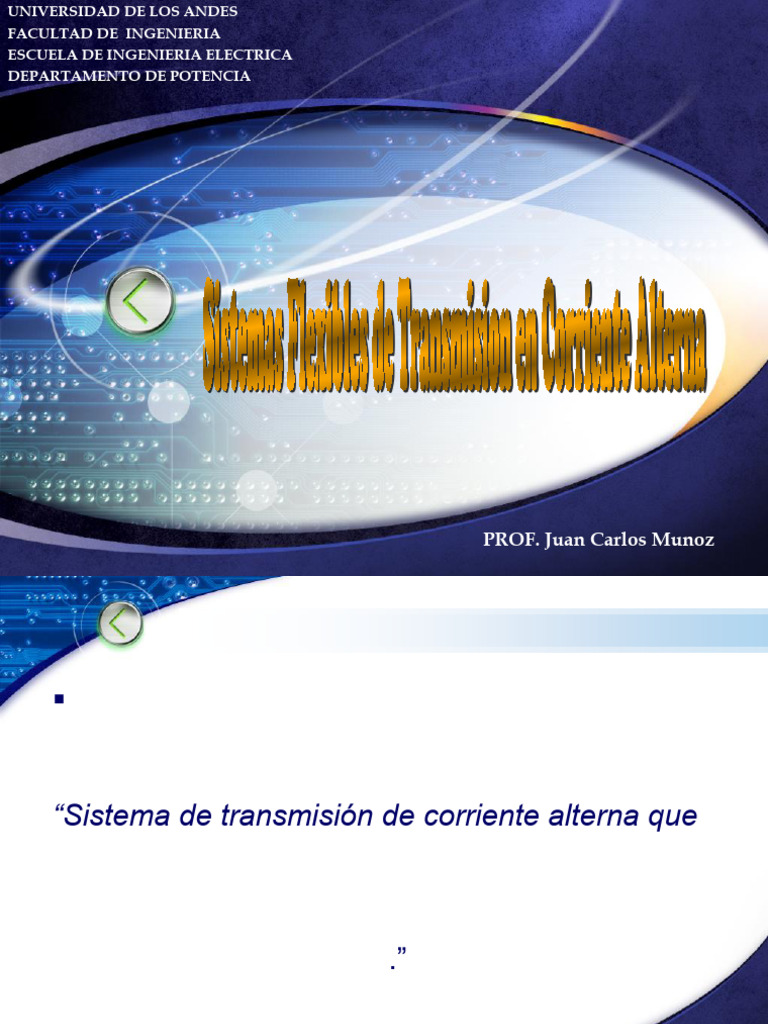 Compensacion de Lineas de Transmision | PDF