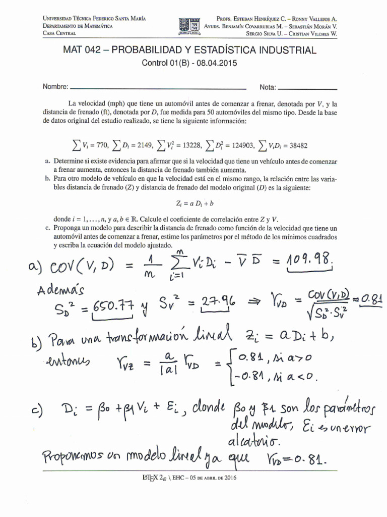 A Solución Ejercicios Clase 7 | PDF