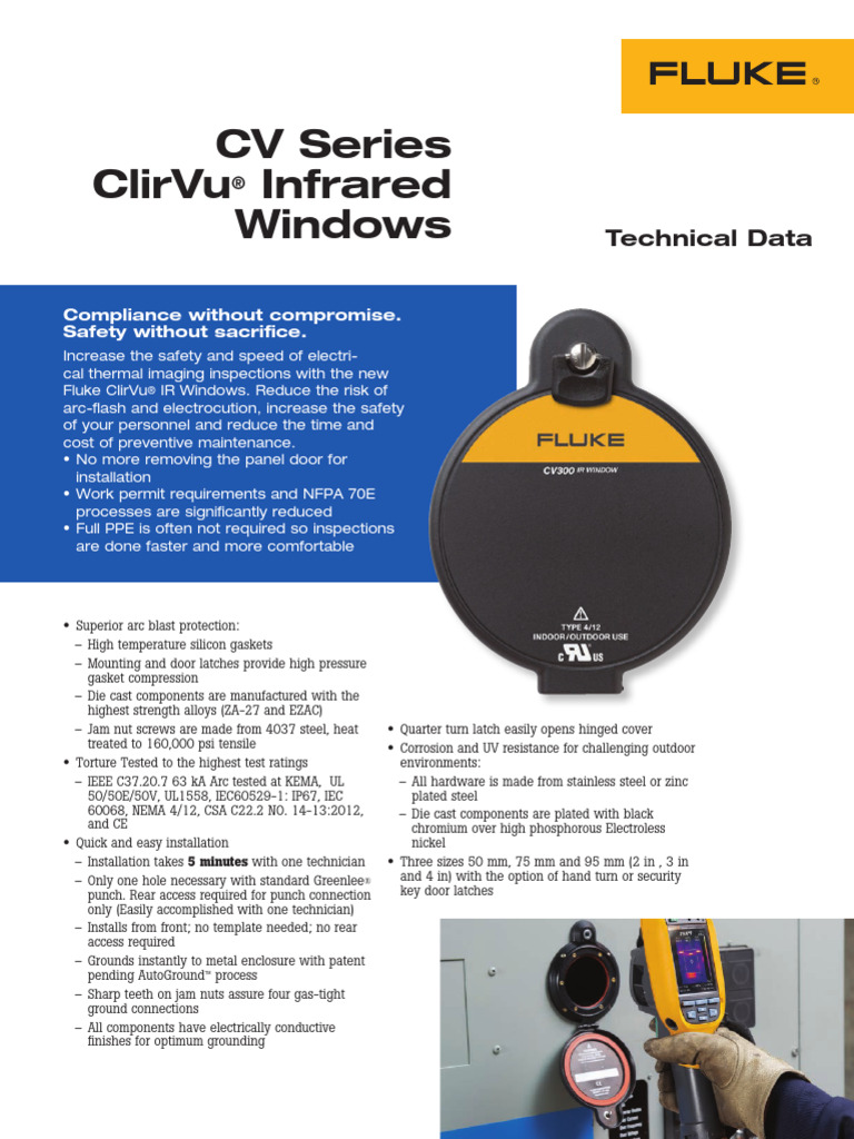 Fluke CV Series DS | PDF