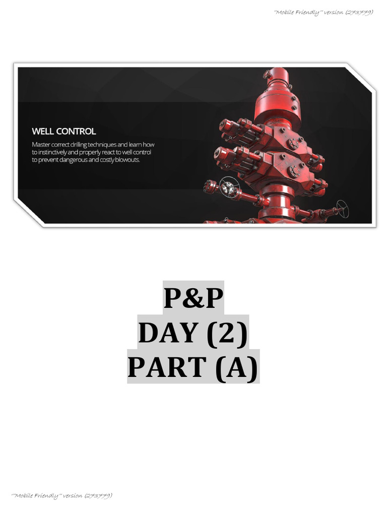 4 IWCF DAY 2 A P and P (EXAM) | PDF