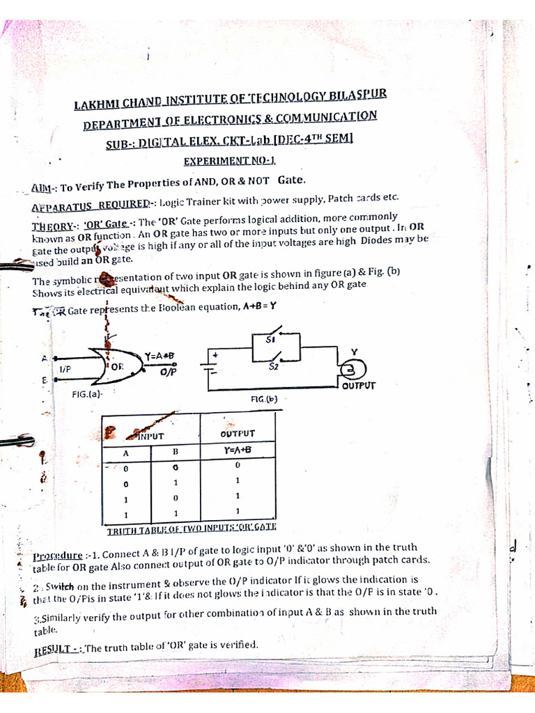 DLD lab practical (23-11-23) | PDF