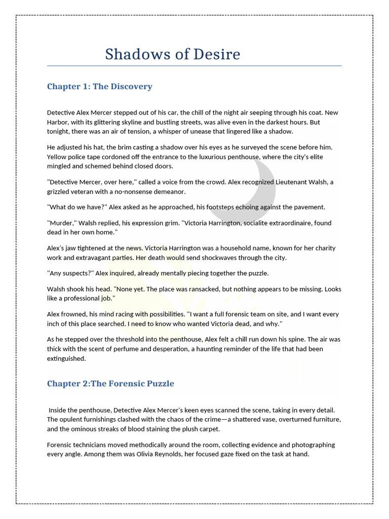 Shadows of Desire | PDF