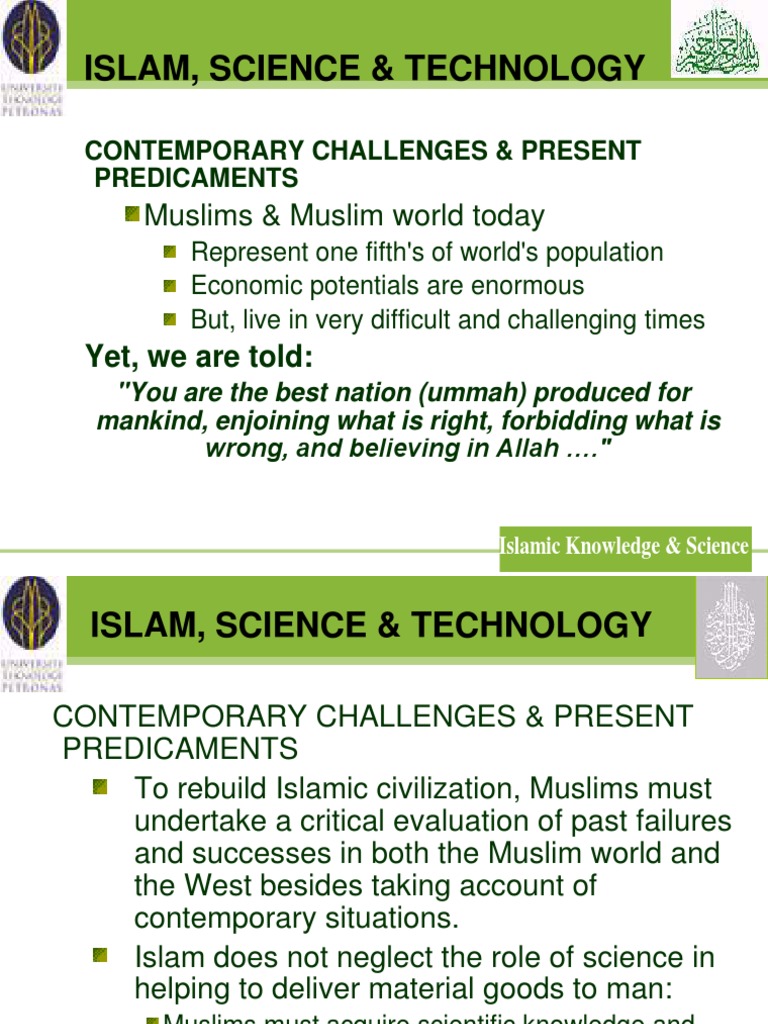 Islam, Science & Technology | PDF | Muslim World | Science