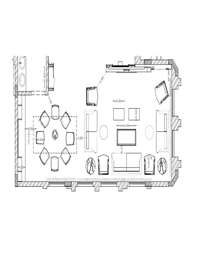 Final Ground Floor Drawings-Model | PDF