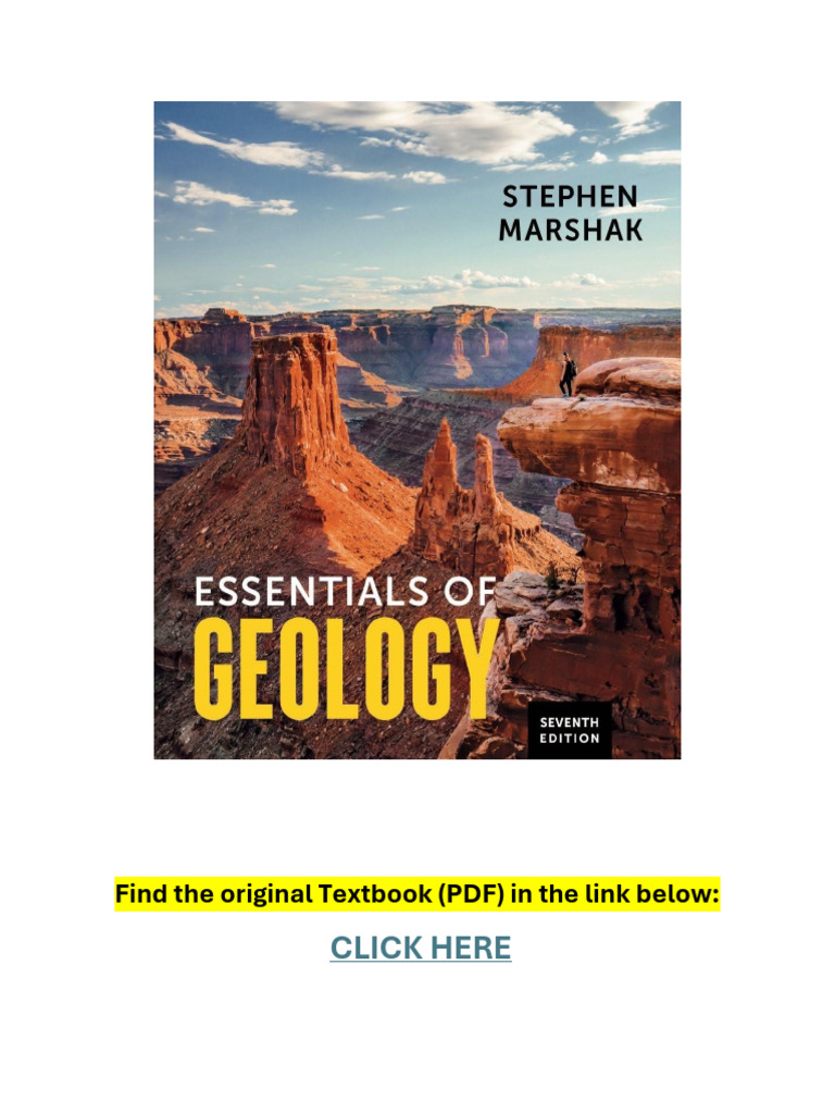 Essentials of Geology 7th Edition PDF | PDF | Geology | Science ...