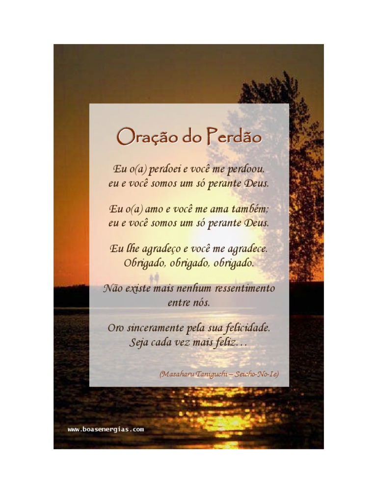 Oracao Do Perdao Pdf
