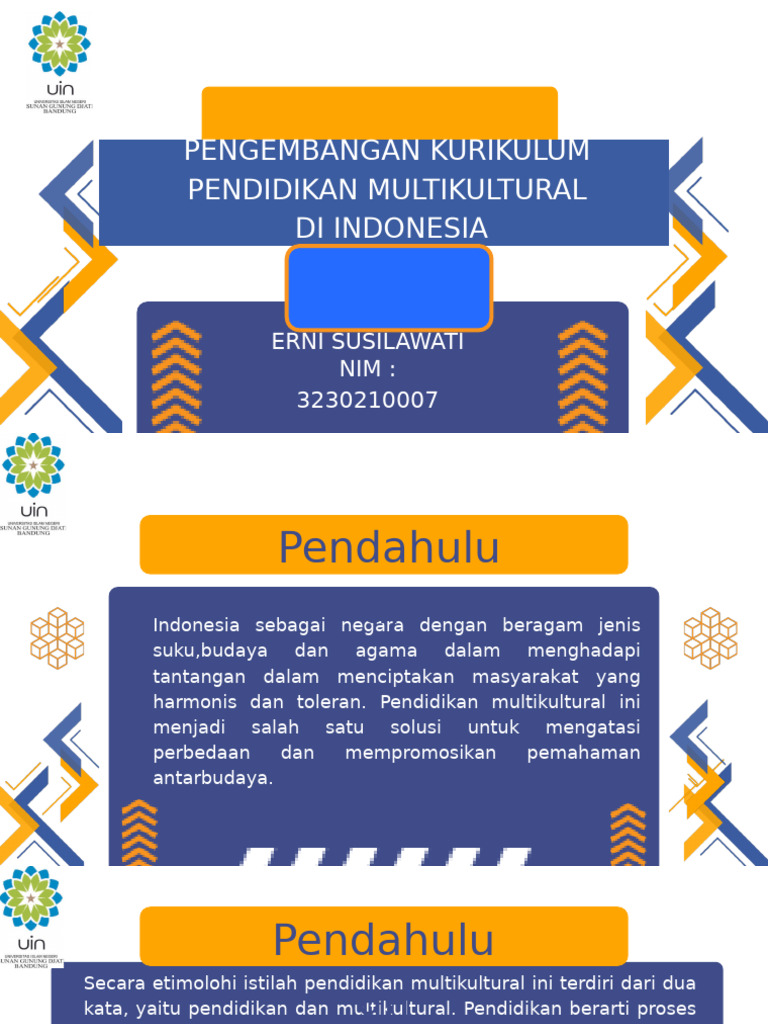 Pengembangan Kurikulum Pendidikan Multikultural Di Indonesia | PDF