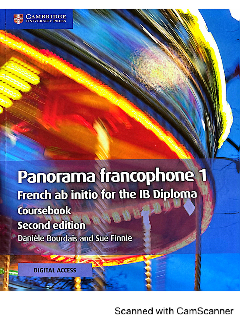 Panorama Francophone 1 Coursebook 1 | PDF