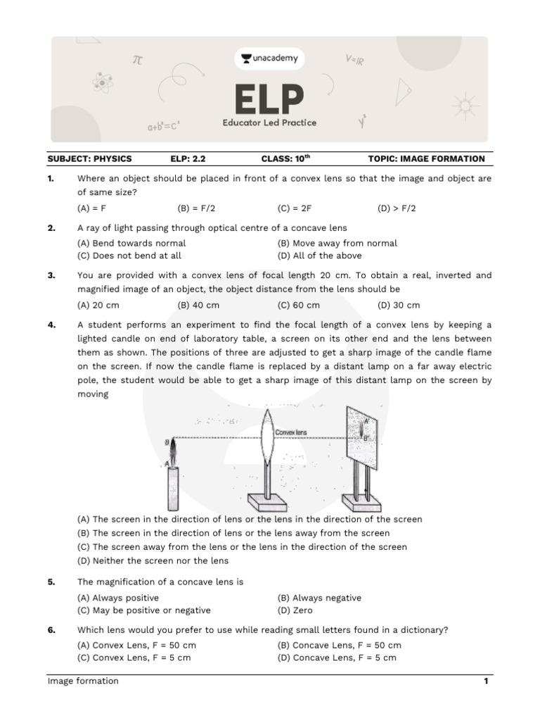 ELP-2.2_(Image formation) | PDF
