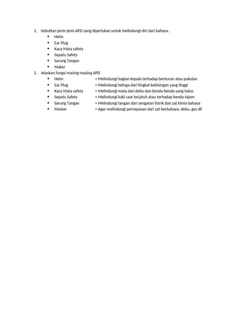 Tugas K3 MIGAS Pertemuan 2 | PDF