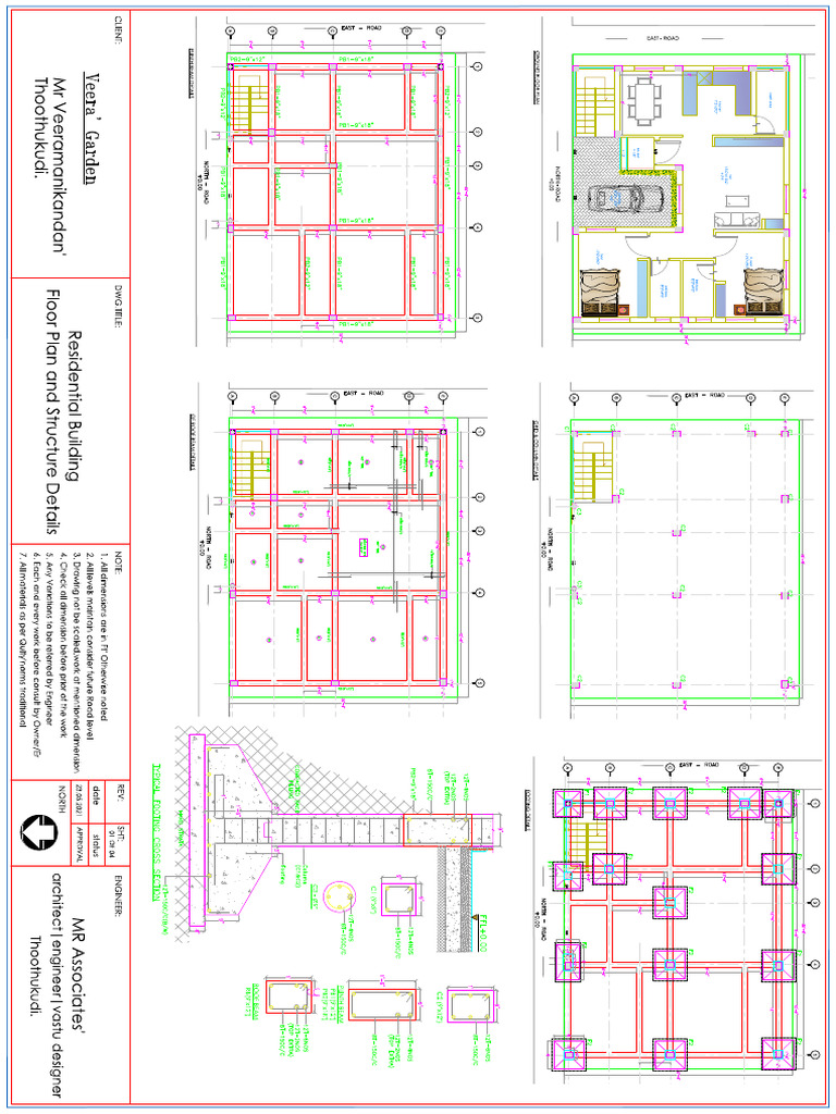1200 SQ FT Structure Plan | PDF