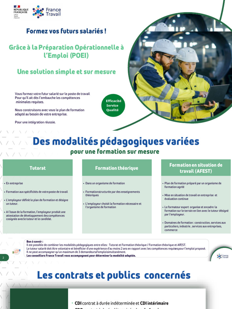 Poei-Presentation-Detaillee 2024 | PDF
