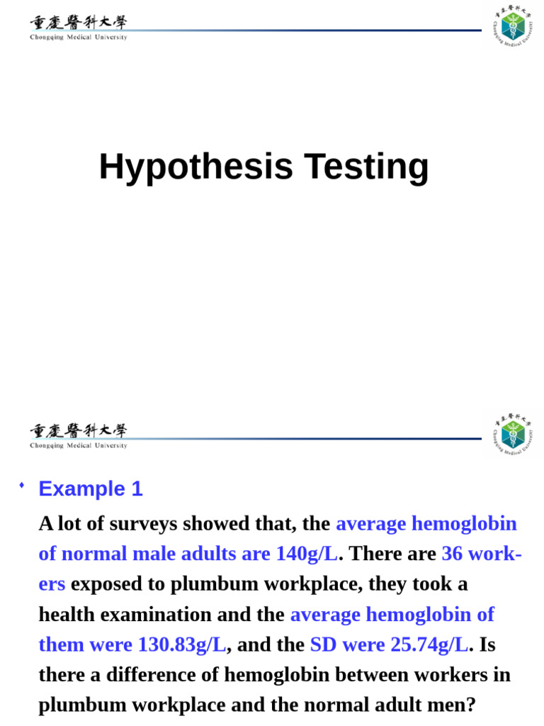 05 Hypothesis Testing T Test 1 54 Pdf Statistical Hypothesis 2380