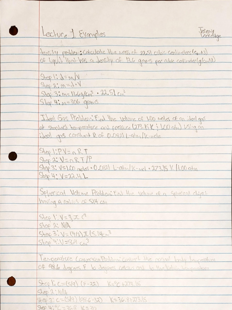 Lecture 1 Problems | PDF