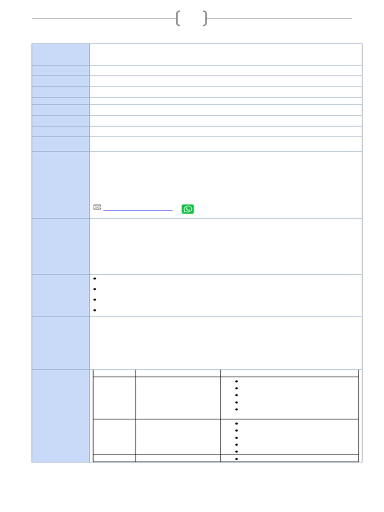 EET 400 Course Outline | PDF