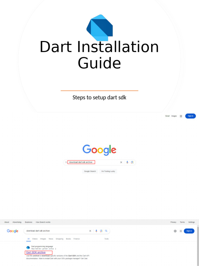 Dart SDK Installation Guide | PDF