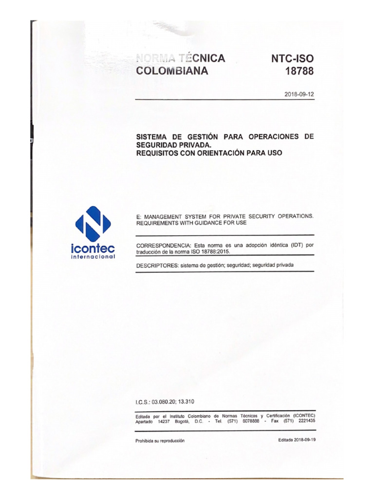 Iso 18788-2018 | PDF