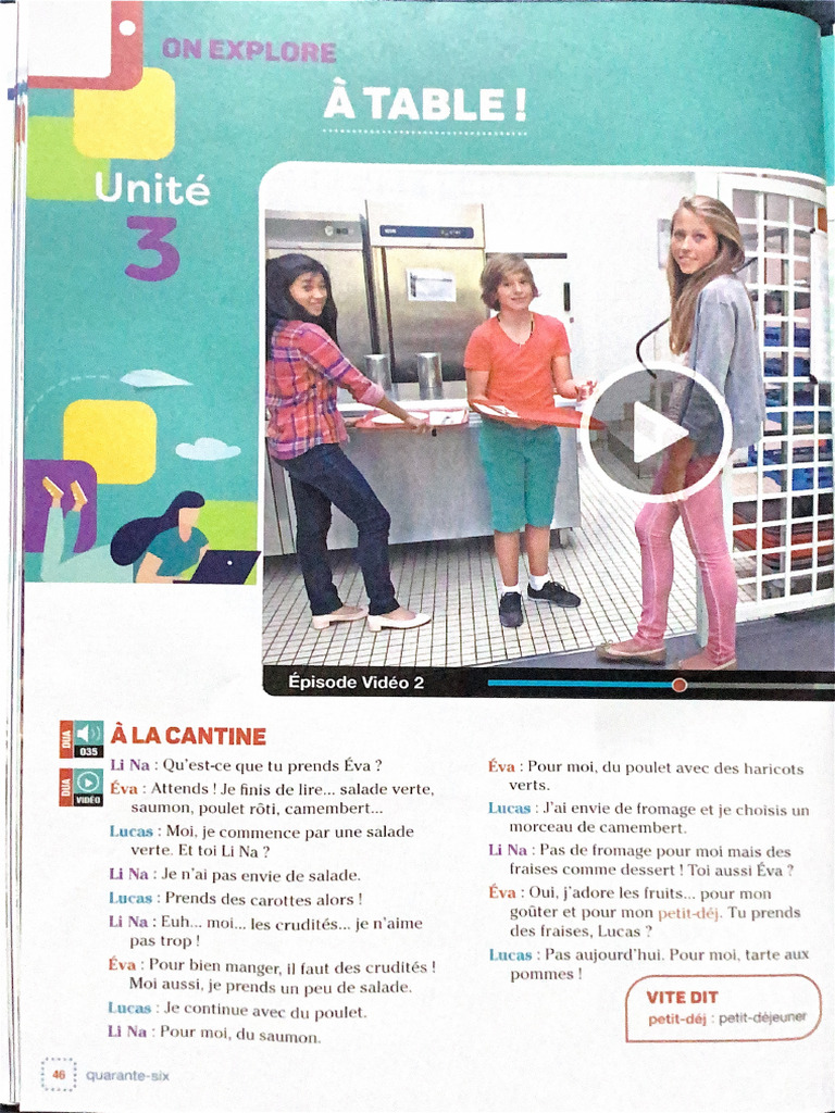 Unité 3 Libro Frances 2 Eso | PDF