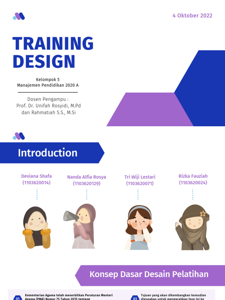 Kelompok 5 - Training Design | PDF