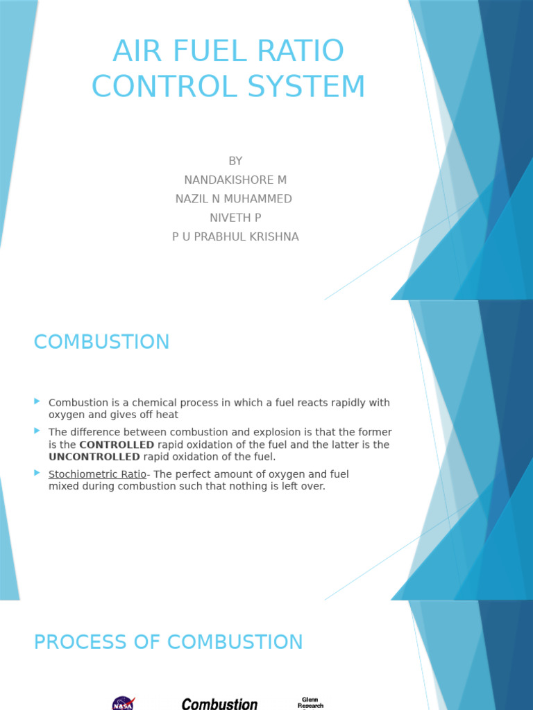 AIR FUEL RATIO CONTROL SYSTEM | PDF