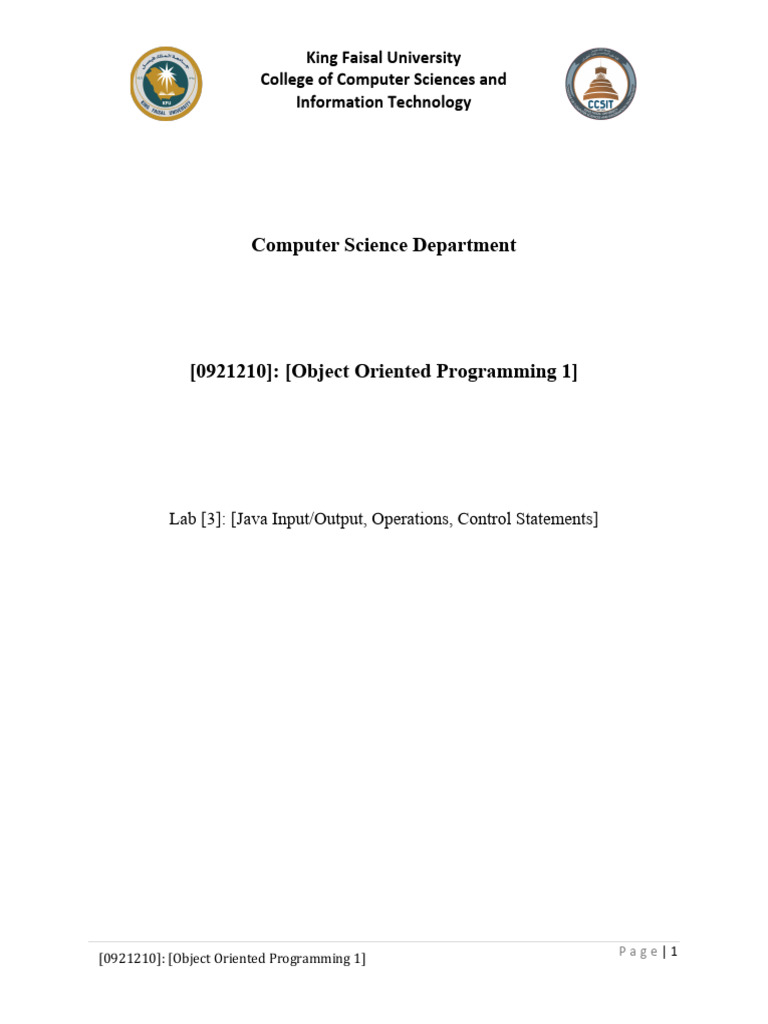 Lab 03 | PDF