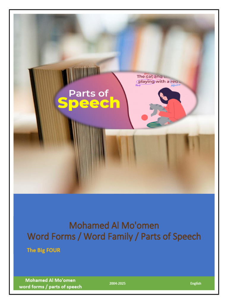 Word Forms - Parts of Speech | PDF | Part Of Speech | Adverb