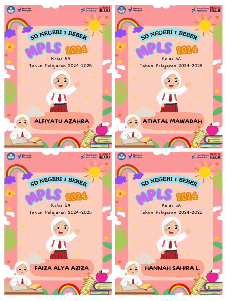 Id Card MPLS Kelas 5a | PDF