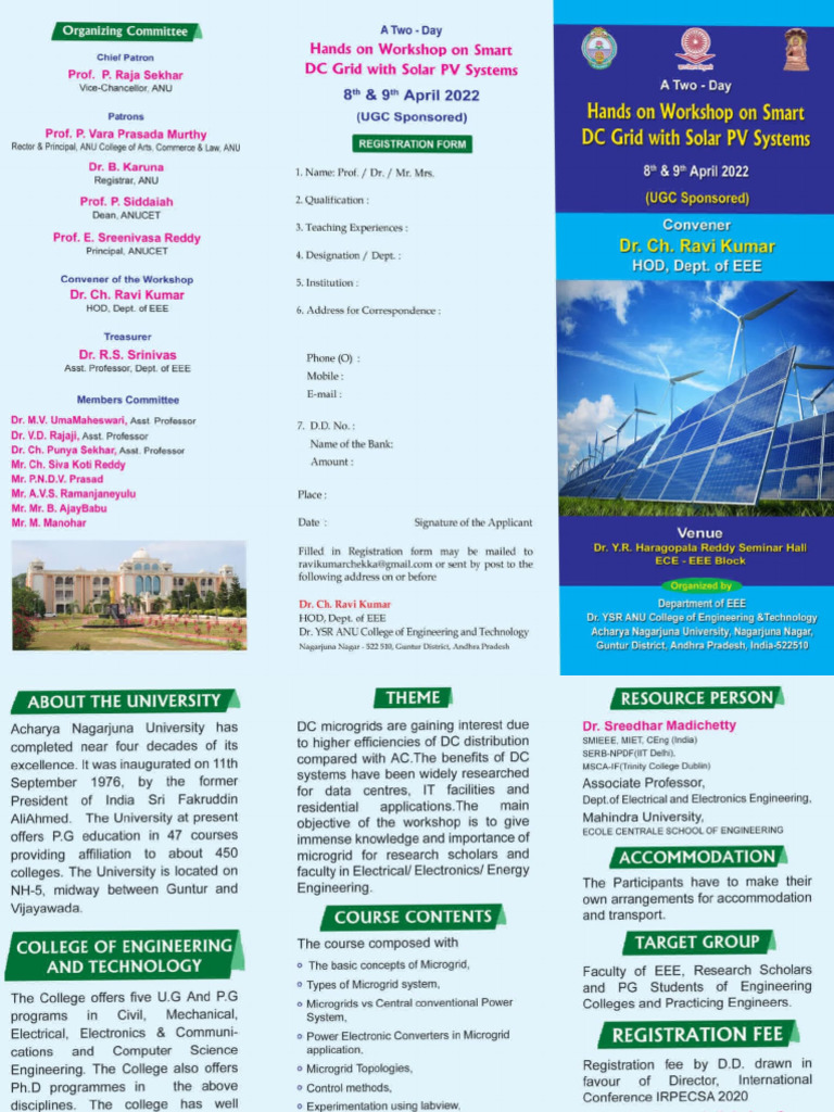 Workshop Brochure Pdf