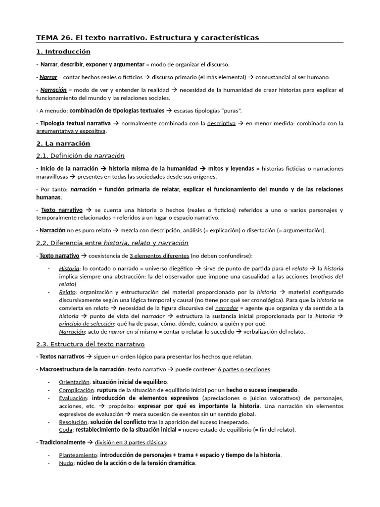 TEMA 26 esquema | PDF