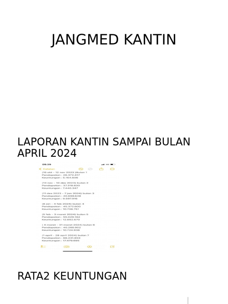 Jangmed Kantin | PDF