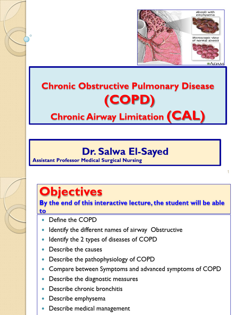 (3) --COPD---316, NUR, ---- 29,11, 1435---Dr.Salwa El-Sayed | PDF