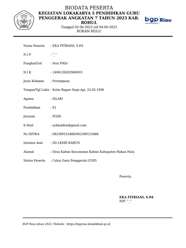 Surat Tugas - Eka | PDF